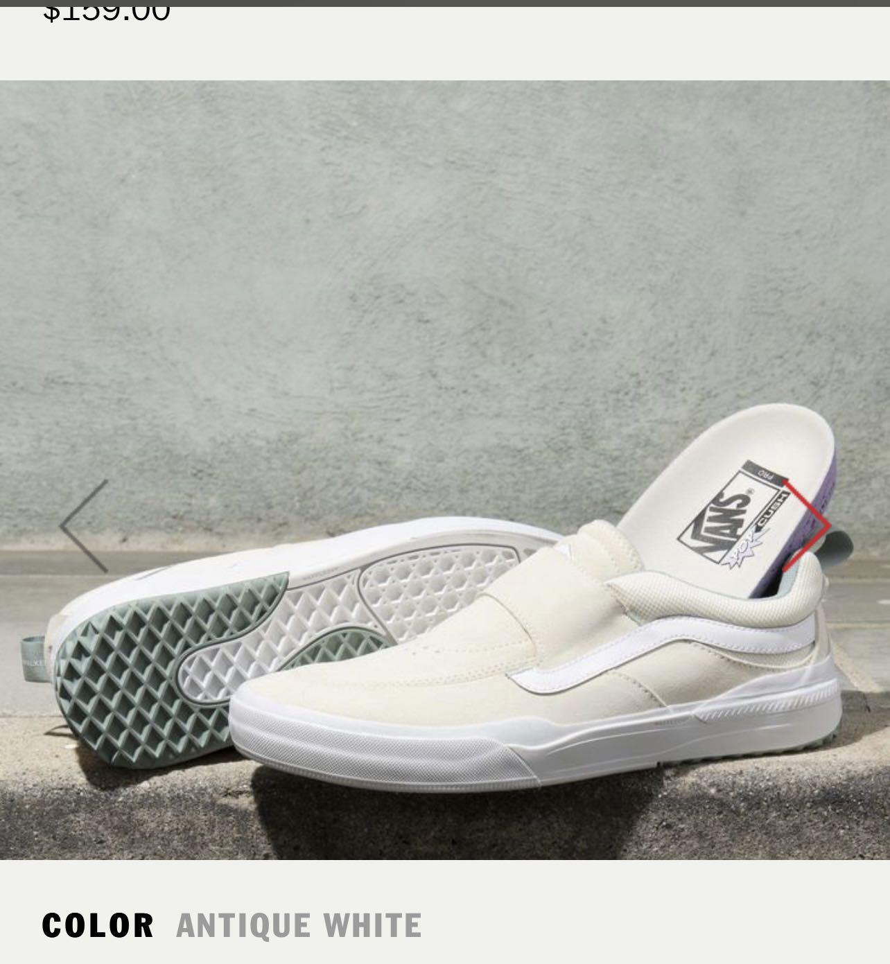 Authentic New Vans Kyle Pro 2 sneaker white, Men's Fashion, Footwear ...