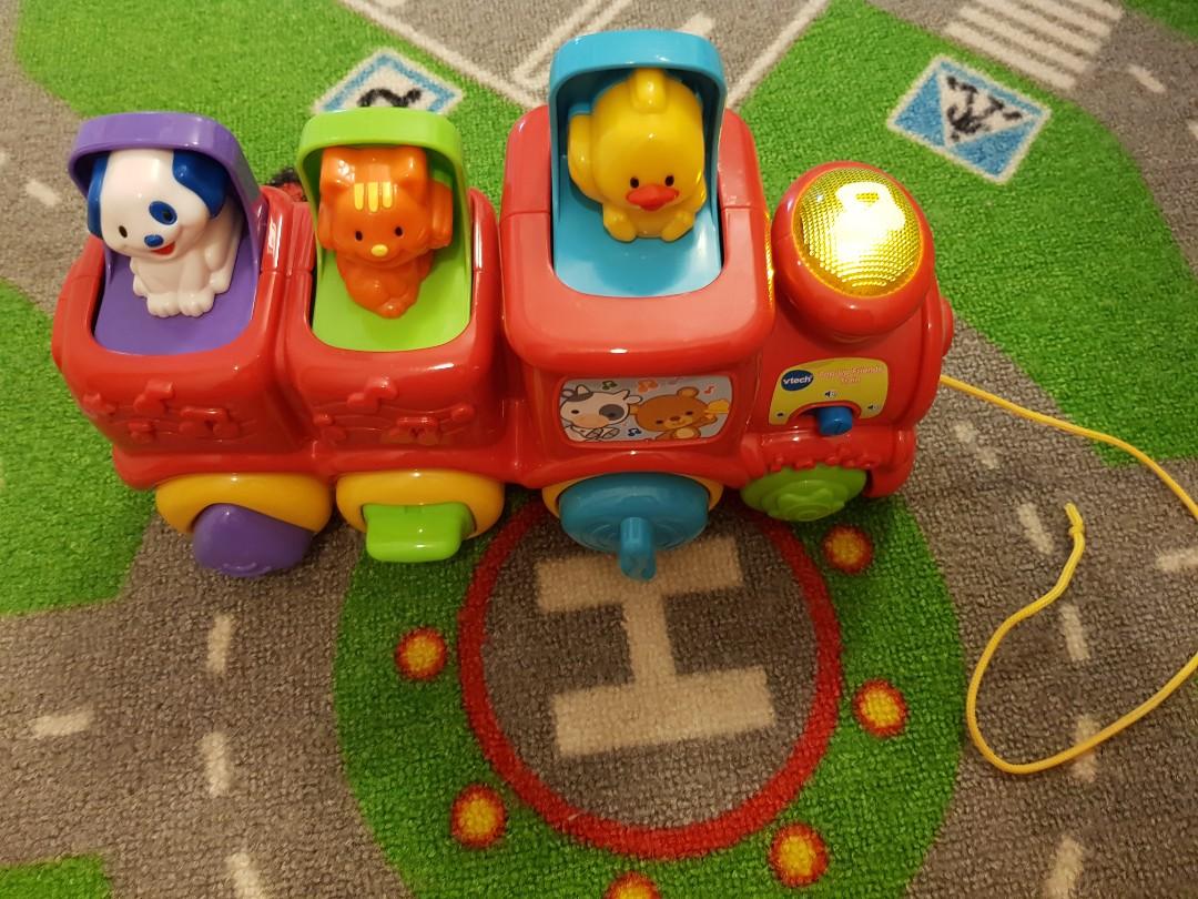 Vtech pop up friends train, Babies & Kids, Toys & Walkers on Carousell