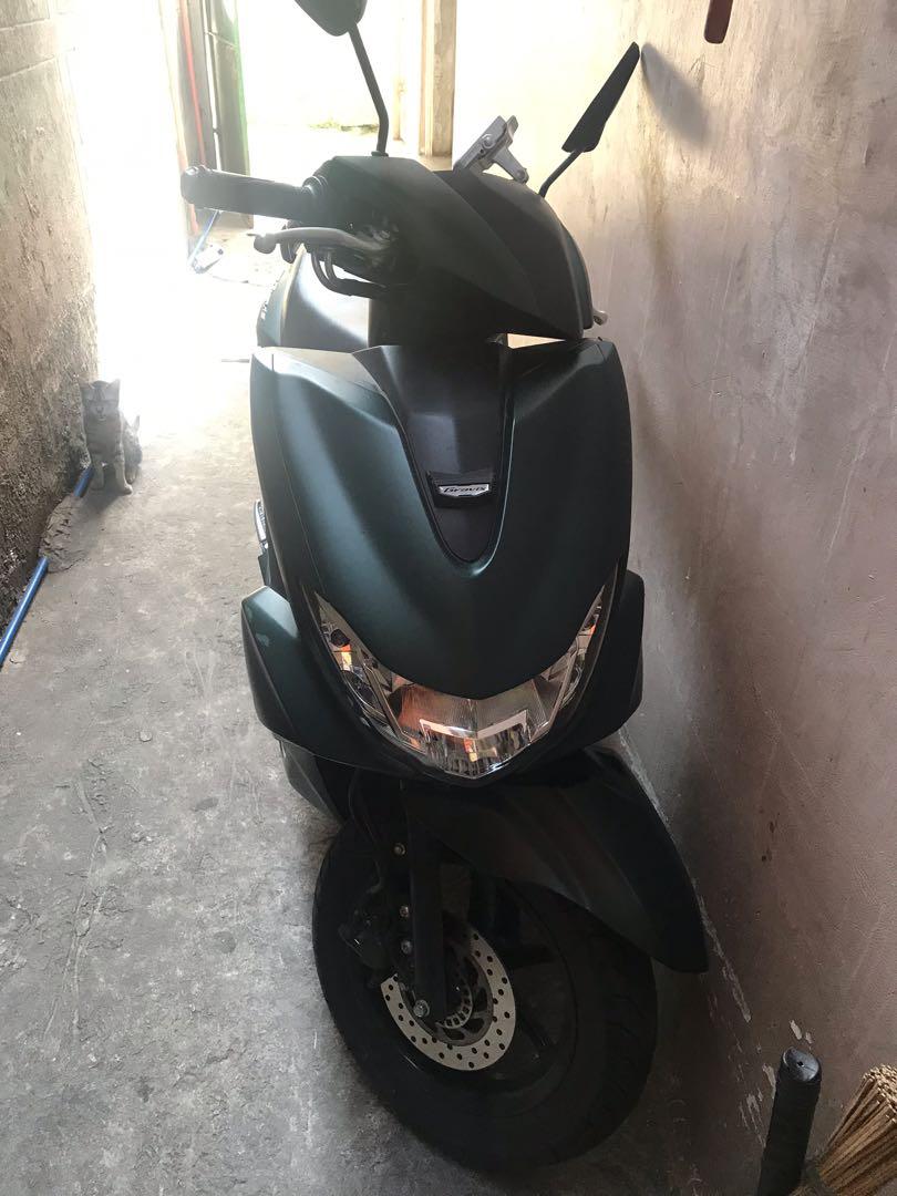 Yamaha Gravis Matte Green, Motorbikes, Motorbikes for Sale on Carousell