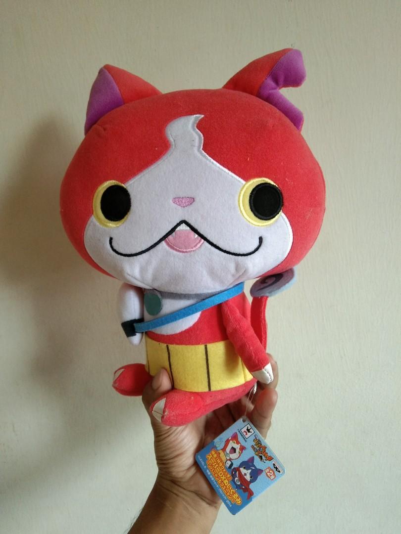 Yokai watch - jibanyan - plush, Hobbies & Toys, Toys & Games on Carousell