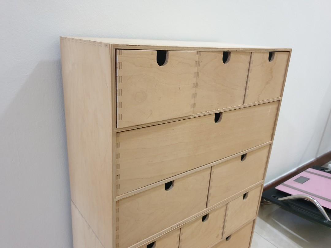 2x IKEA Organising Box, Furniture & Home Living, Home Improvement ...