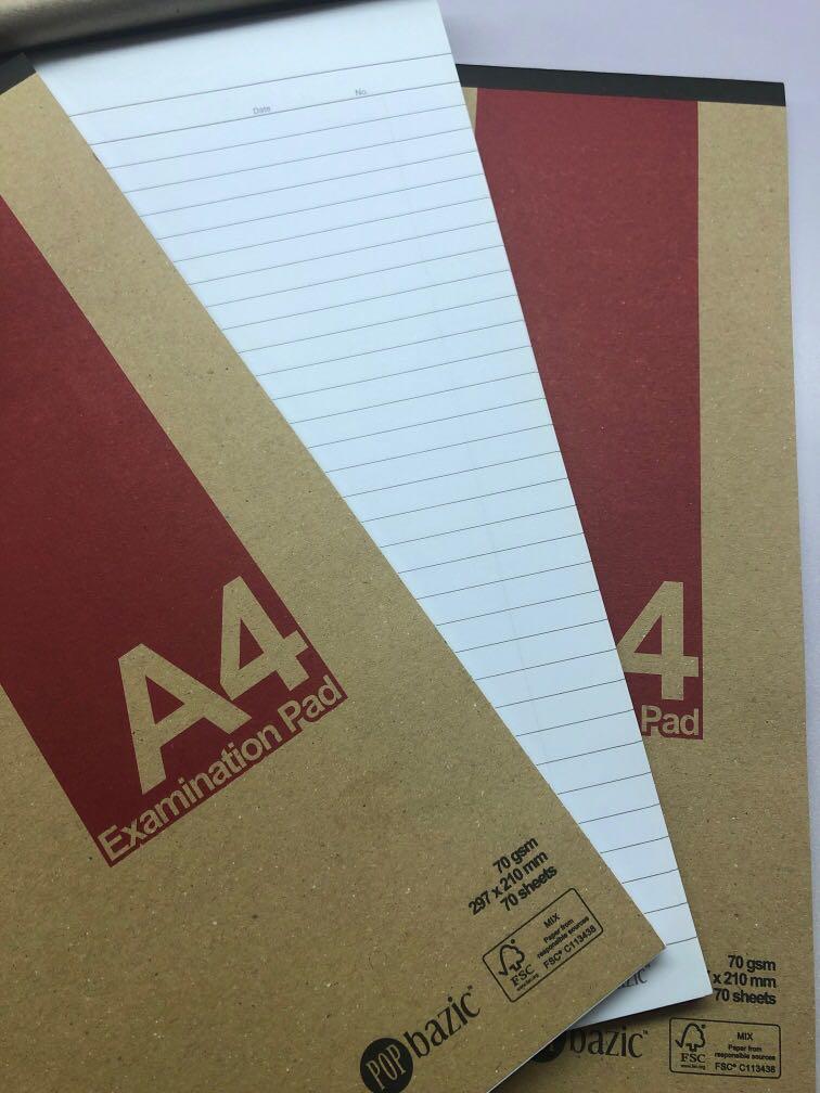 a4 lined paper pad, Hobbies & Toys, Stationery & Craft, Stationery ...