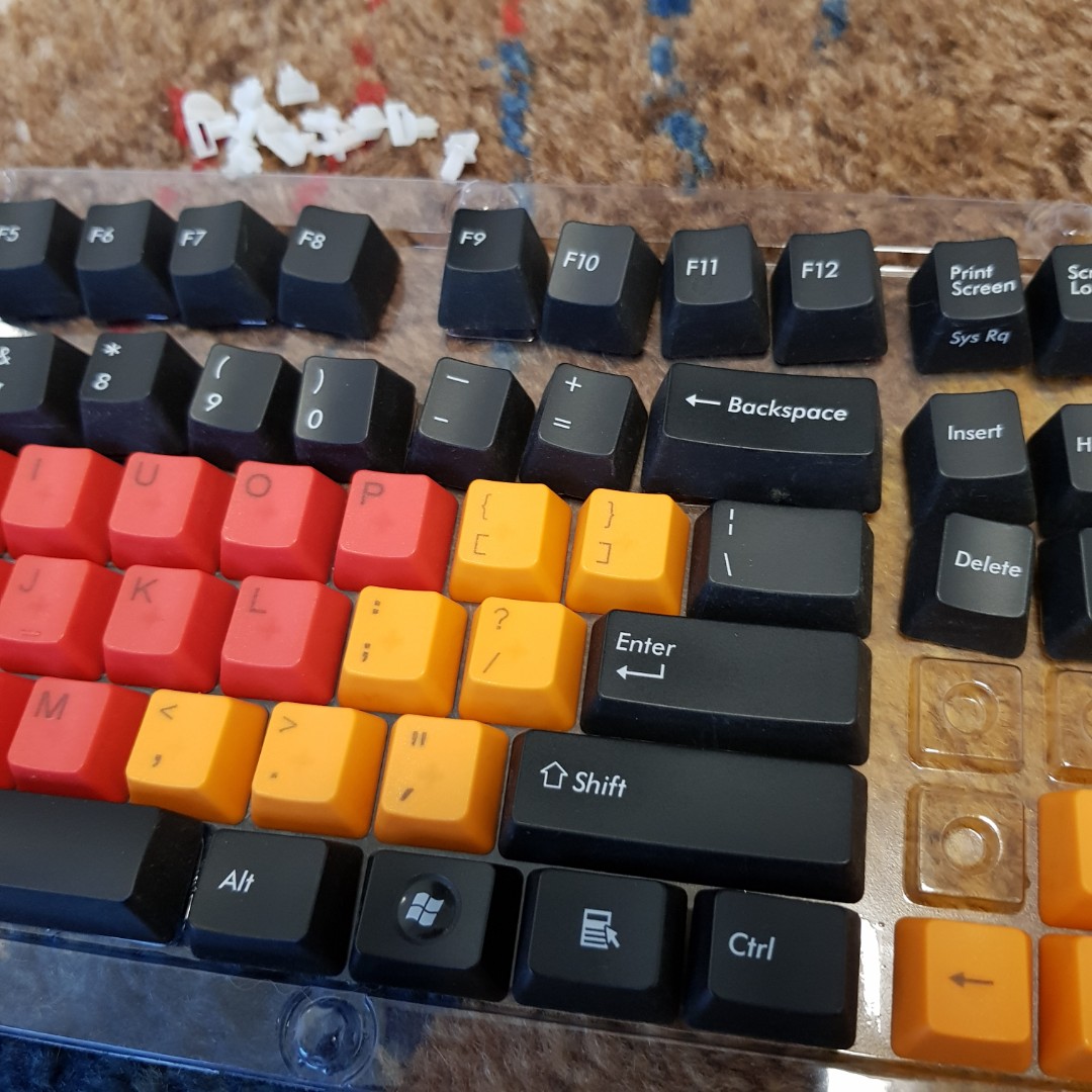 ABS Keycaps (full-size keyboard), Computers & Tech, Parts & Accessories ...