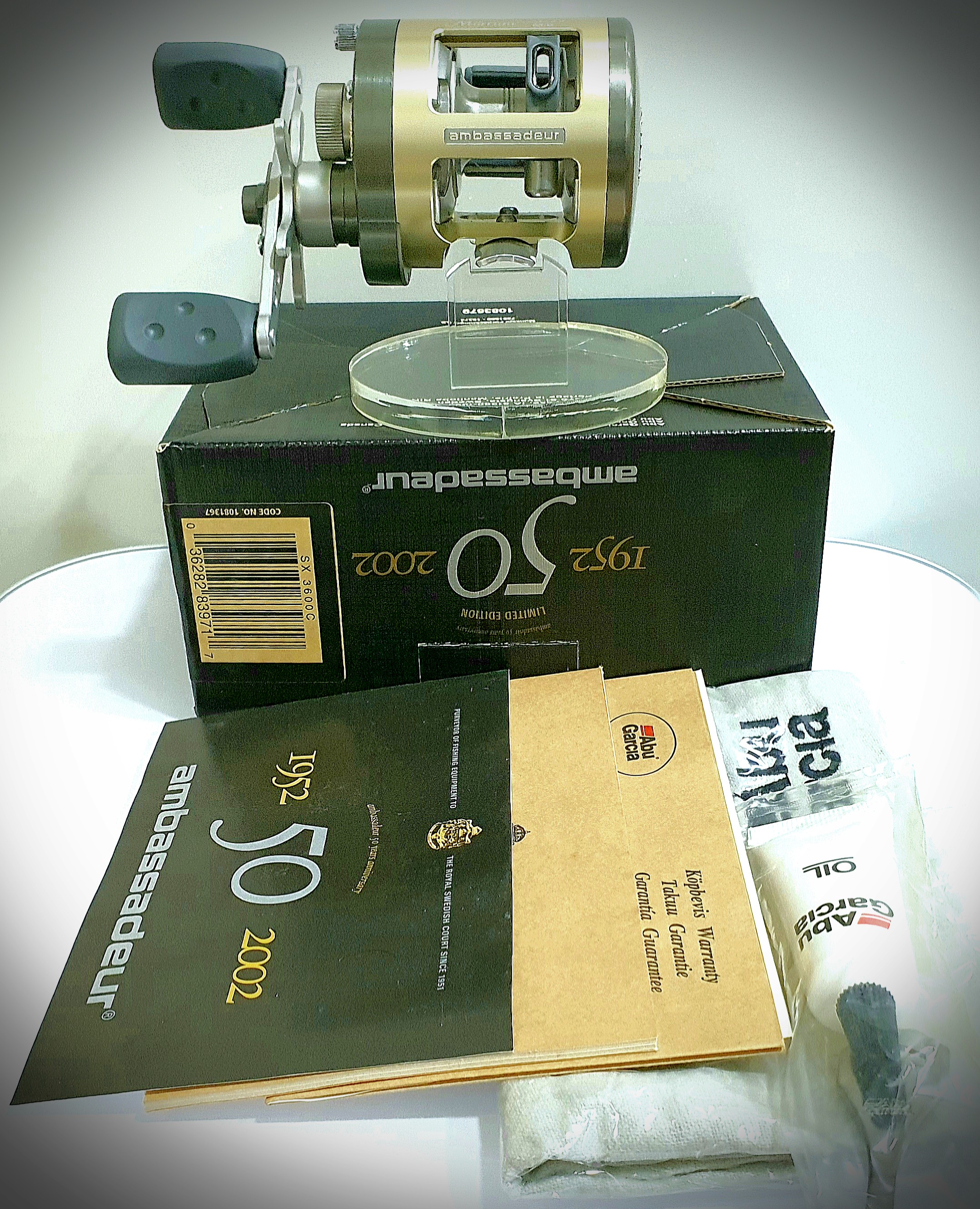 ABU AMBASSADEUR MORRUM SX 3600C IVCB (50th Anniversary Edition), Sports ...