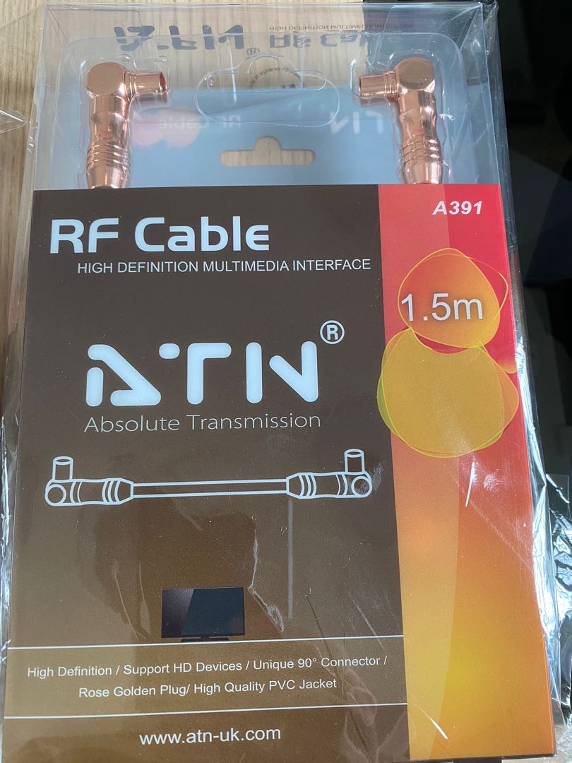 ATN RF cable A391, 手提電話, 電話及其他裝置配件, 充電器及電線 - Carousell