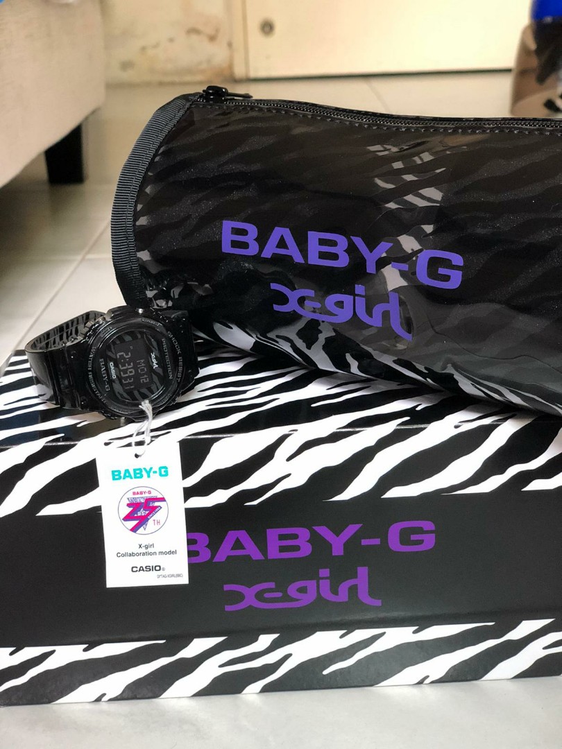 Baby G X-Girl Collab, Mobile Phones & Gadgets, Wearables & Smart Watches on Carousell