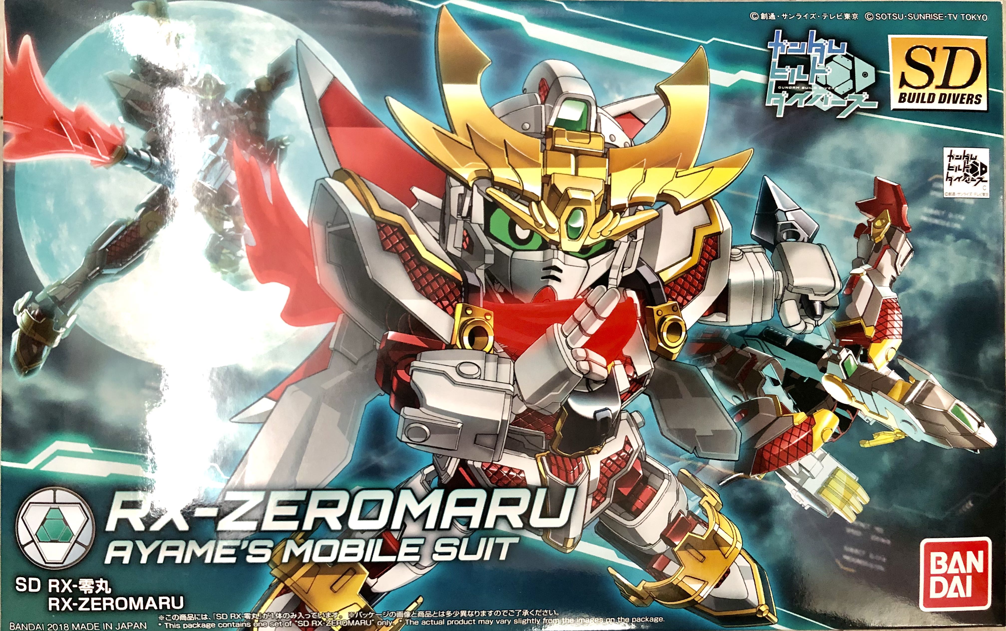 BB戰士 RX-Zeromaru RX零丸 高達潛行者 1:144 GUNPLA HG 1/144 SD Build Divers SD gundam G-Gen Bandai LBB ...
