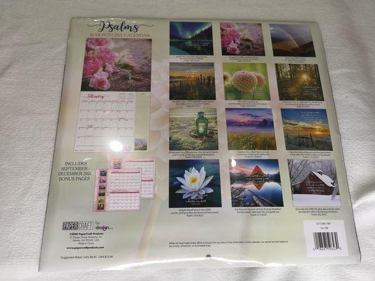 Bible Verse 2021 Calendar (16 Month Calendar), Hobbies & Toys, Books ...