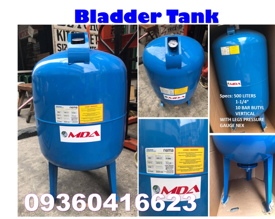 Bladder Tank, Commercial & Industrial, Construction Tools & Equipment ...