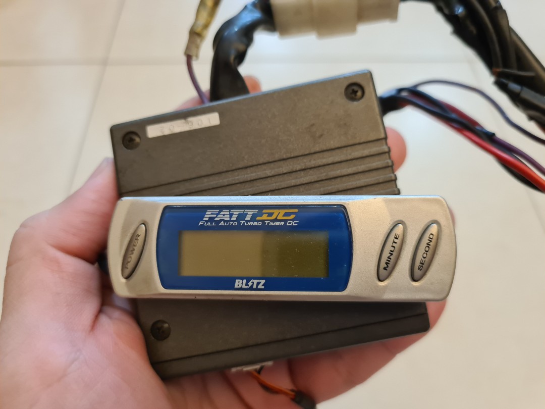 Blitz FATT DC Turbo Timer, Car Accessories, Accessories on Carousell