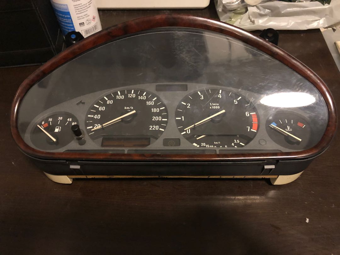 BMW E36 318i Instrument Cluster, Car Accessories, Accessories on Carousell