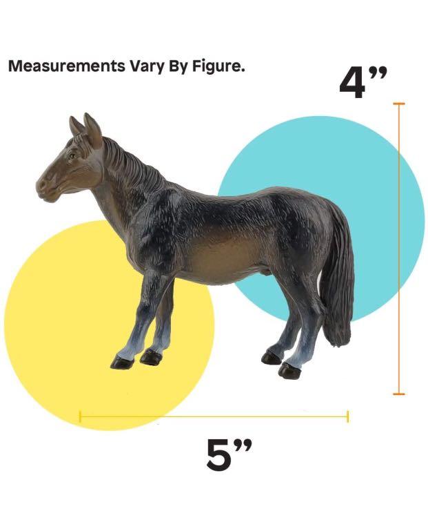 Boley Farm Animal Figurines - 15 Piece Playset of Small Realistic ...