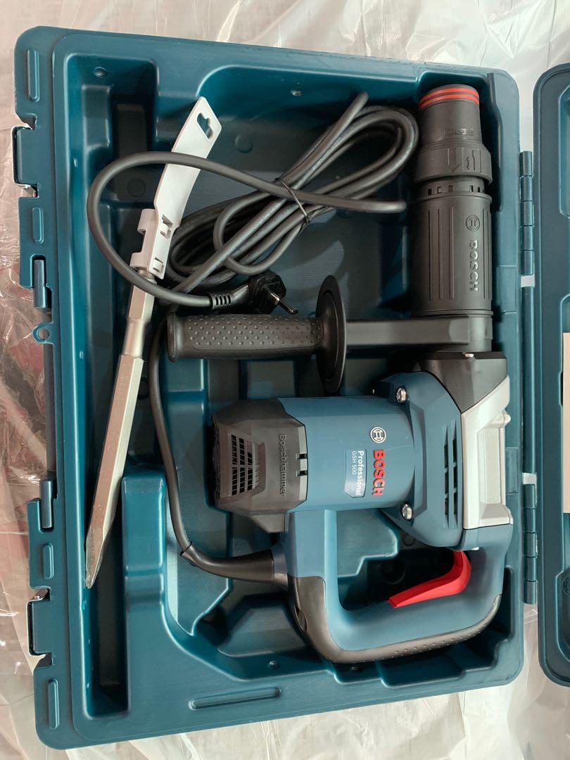 Bosch GSH 500 Demolition hacking hammer new model, Furniture & Home ...