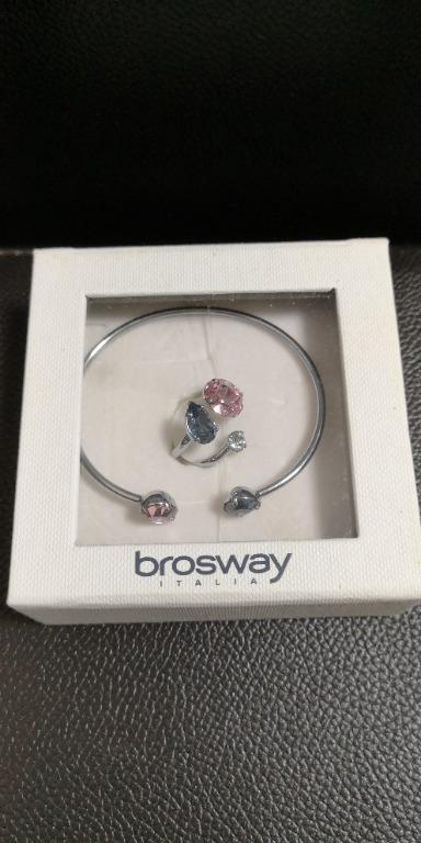 BROSWAY ITALIA AFFINITY BRACELET AND RING SET, Luxury, Accessories on Carousell