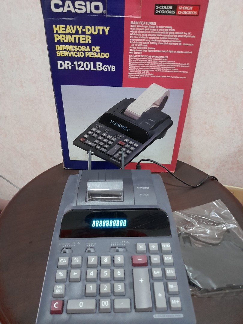 Casio Adding Machine, Computers & Tech, Parts & Accessories, Other ...