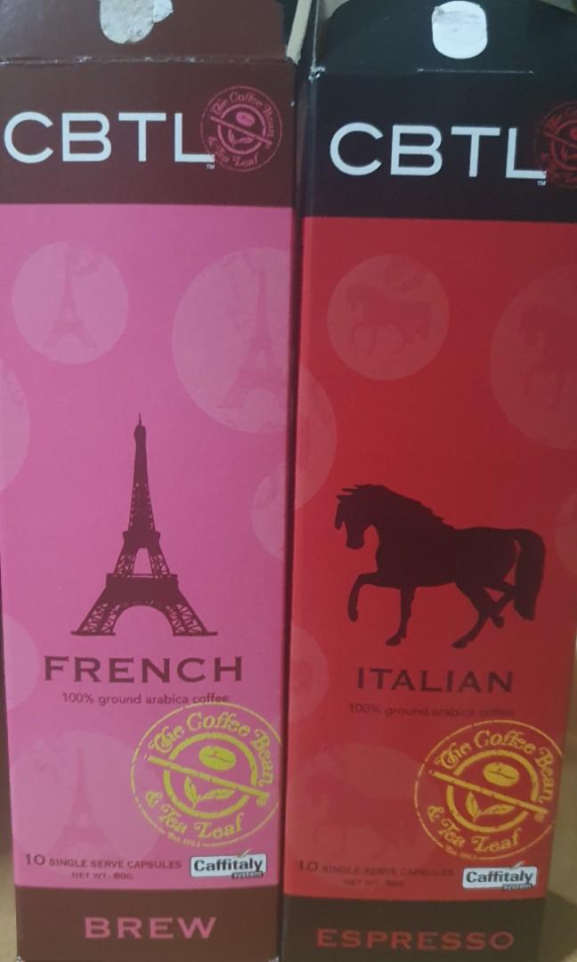 CBTL capsule, Food & Drinks, Beverages on Carousell