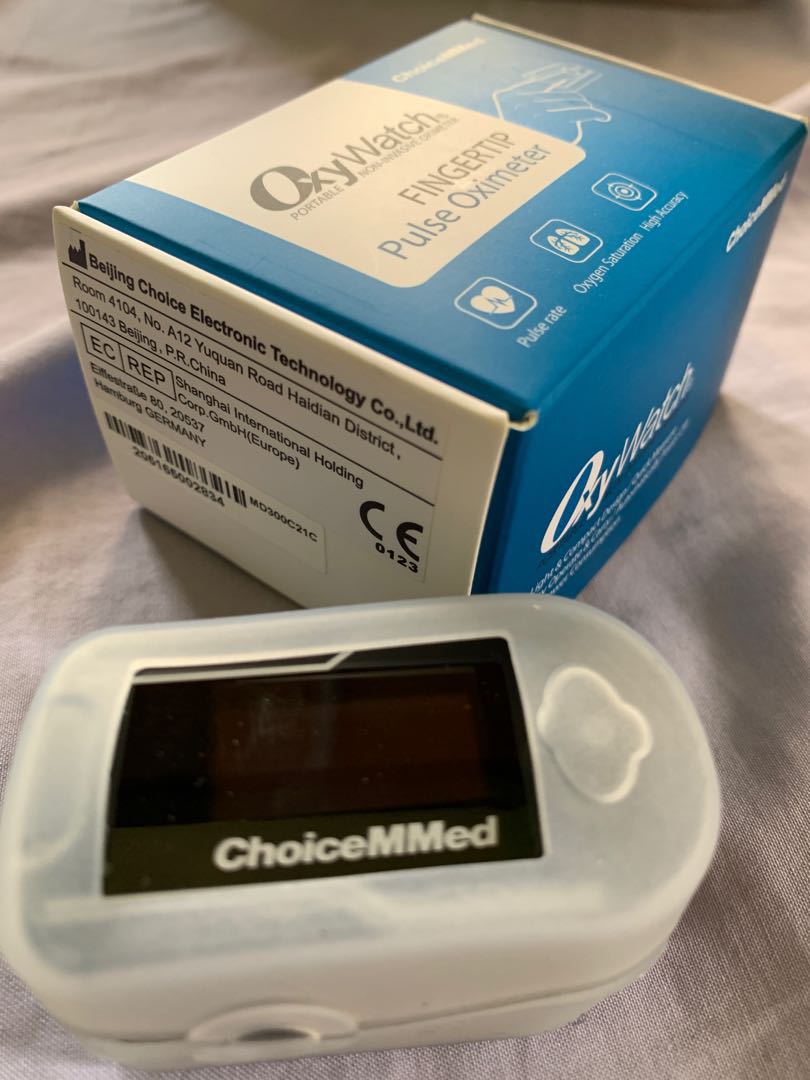 Choicemedd Pulse Oximeter Germany- Adult oxywatch, Health & Nutrition ...