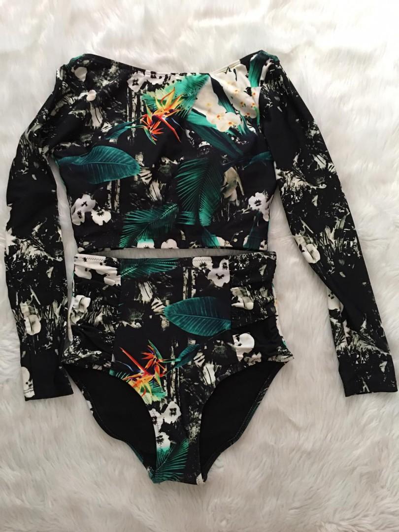 Coco Cabana rash guard, Women's Fashion, Swimwear, Rash guard on Carousell