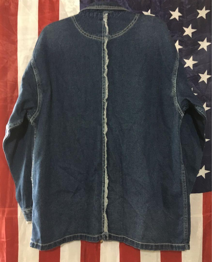 CUBE SUGAR Chore Denim Jacket, Men's Fashion, Coats, Jackets and ...