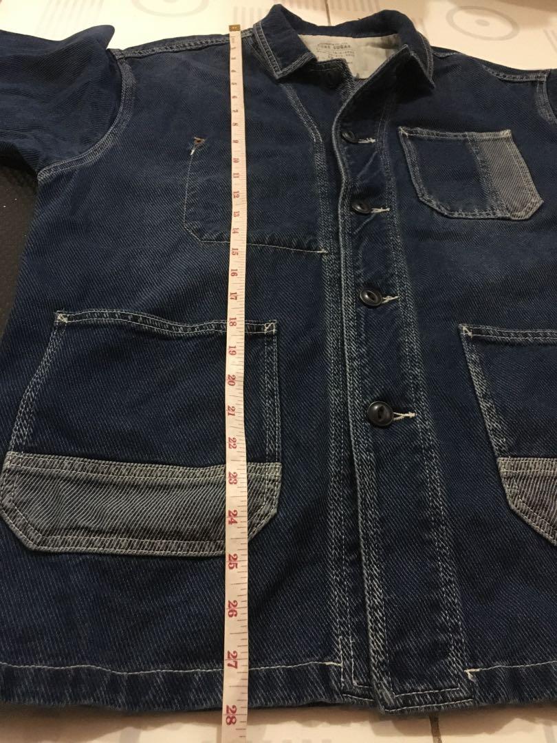 CUBE SUGAR Chore Denim Jacket, Men's Fashion, Coats, Jackets and ...