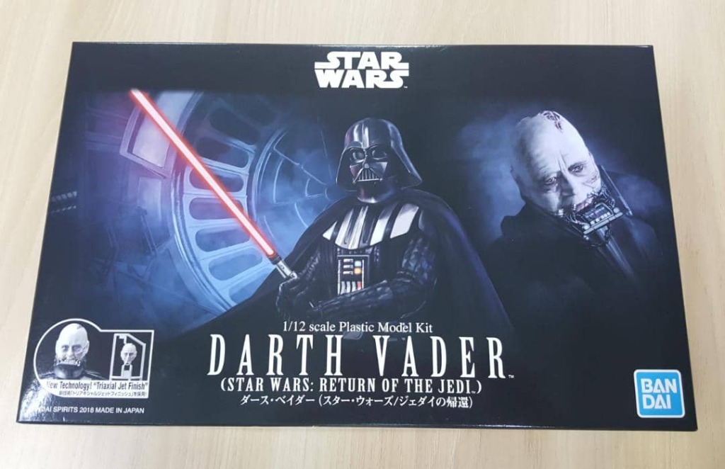 DARTH VADER STAR WARS RETURN OF THE JEDI 1/12 MODEL KIT BANDAI, Hobbies ...