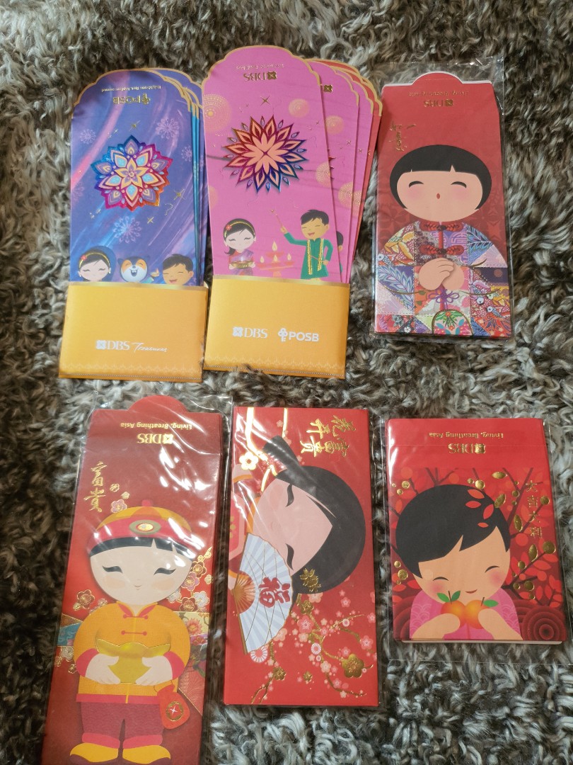 DBS red packets collection, Hobbies & Toys, Stationery & Craft ...