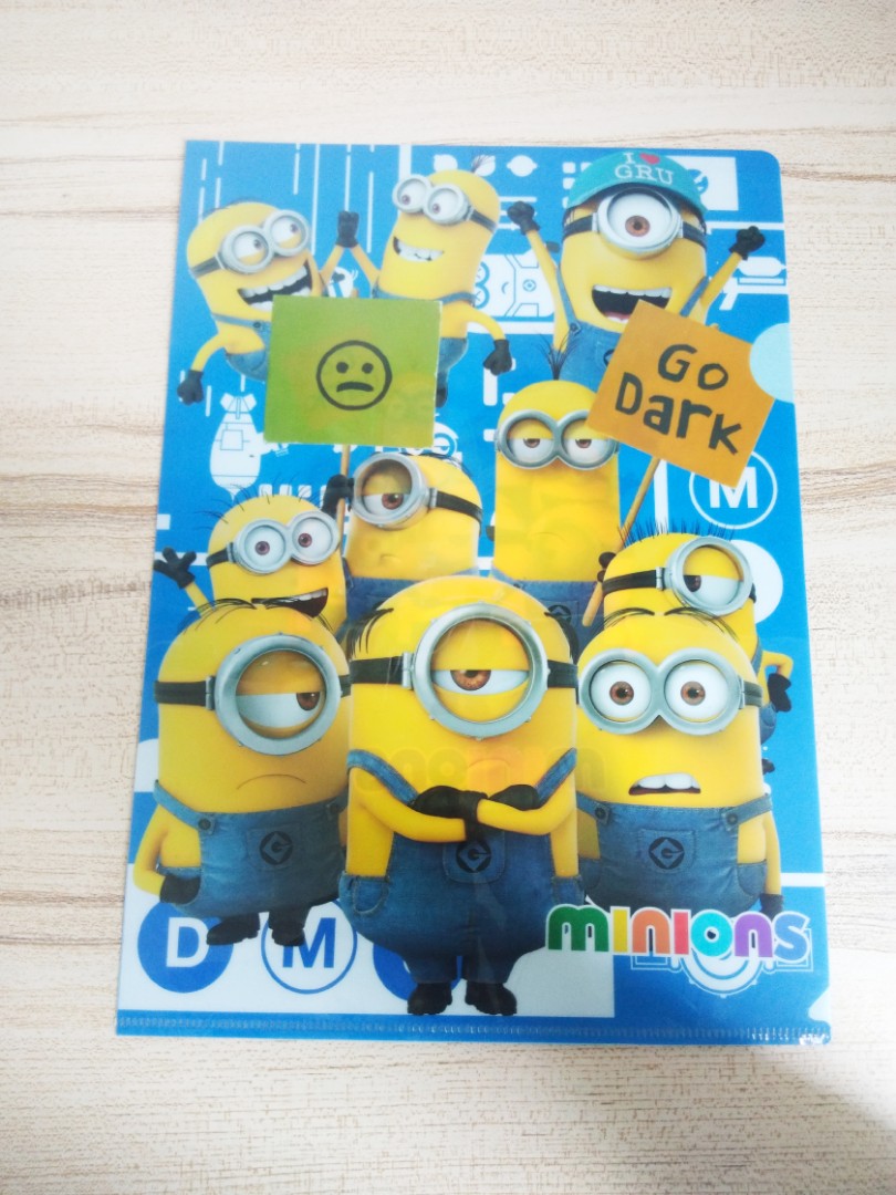 Despicable Me Minions File Holder, Hobbies & Toys, Stationery & Craft ...