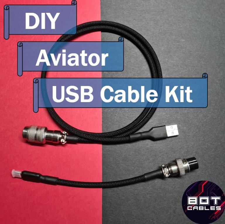 DIY Aviator USB Cable Kit, Computers & Tech, Parts & Accessories ...