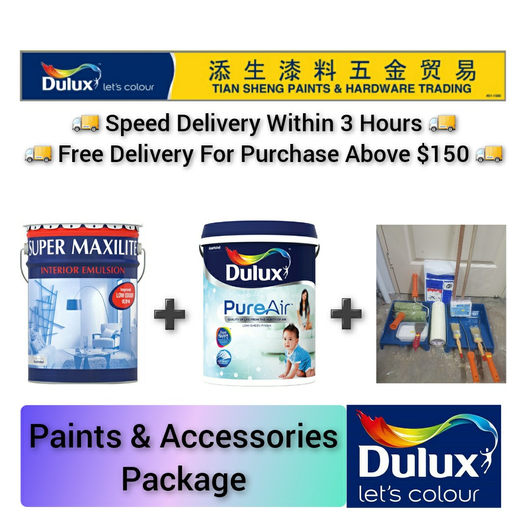 Dulux Pureair | Super Maxilite | Painting Accessories, Home Services ...