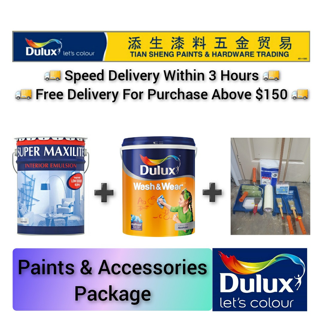 Dulux Wash And Wear | Super Maxilite | Painting Accessories, Home ...