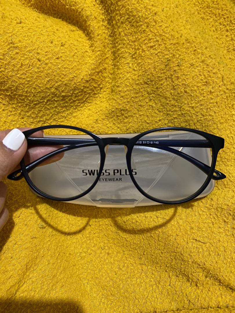 Frosted Matte Eyeglasses/ Eyewear Frame with Case, Women's Fashion ...