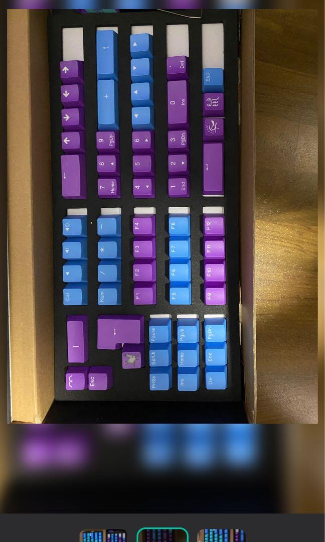 FROZEN LLAMA KEYCAPS 108 SET, Computers & Tech, Parts & Accessories ...