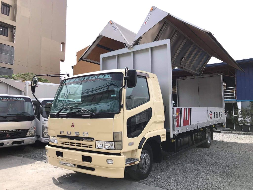 Fuso Fighter Aluminum Wing Van 21ft. Molye, Special Vehicles, Heavy ...