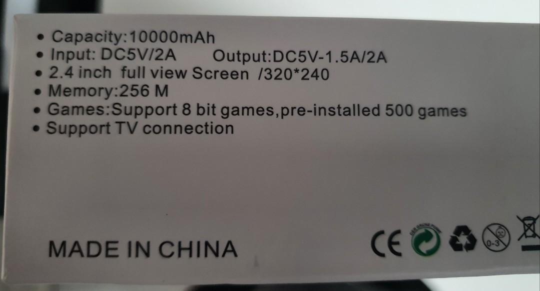 Game Boy + Power Bank (Brand New), Mobile Phones & Gadgets, Mobile ...