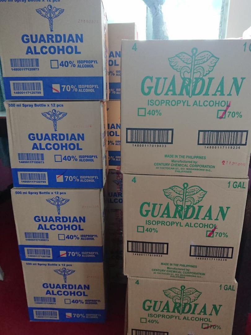 Guardian 70% Isopropyl Alcohol, Beauty & Personal Care, Sanitizers ...