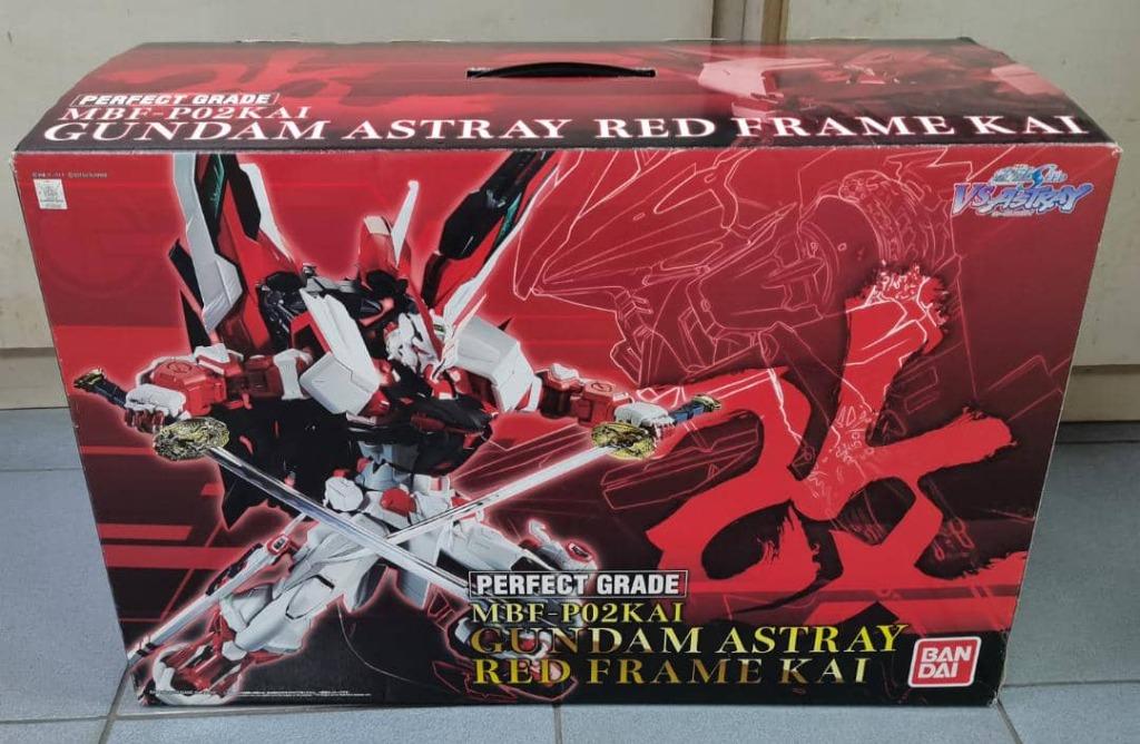 GUNDAM ASTRAY RED FRAME KAI PG 1/60 GUNPLA BANDAI, Hobbies & Toys ...