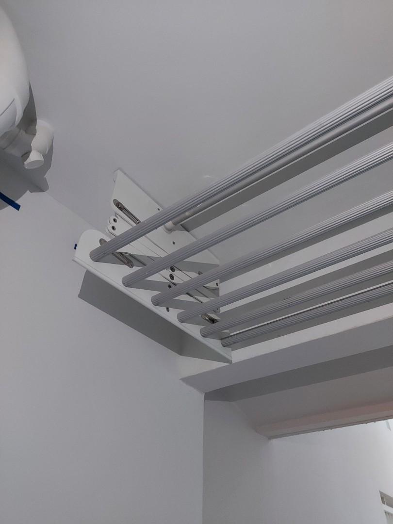 HDB BTO Laundry Rack, Furniture & Home Living, Bathroom & Kitchen ...