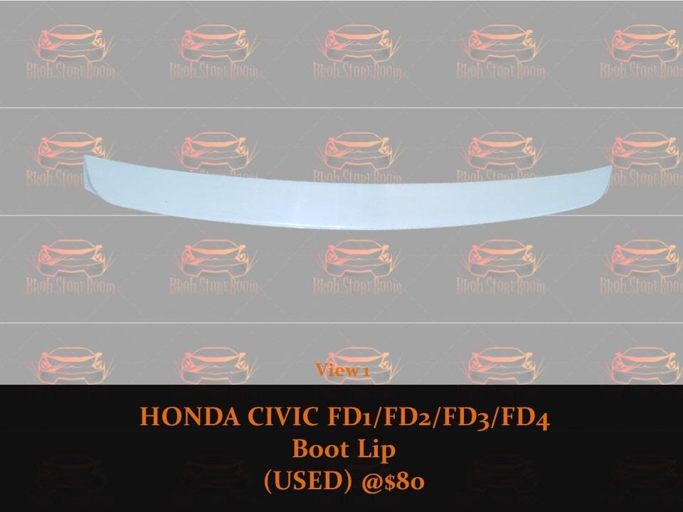 HONDA CIVIC FD1/FD2/FD3/FD4 door seal/ Dashboard Mat/ Boot Lip ...
