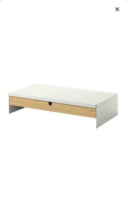 IKEA - ELLOVEN Monitor Stand with Drawer, Furniture & Home Living ...