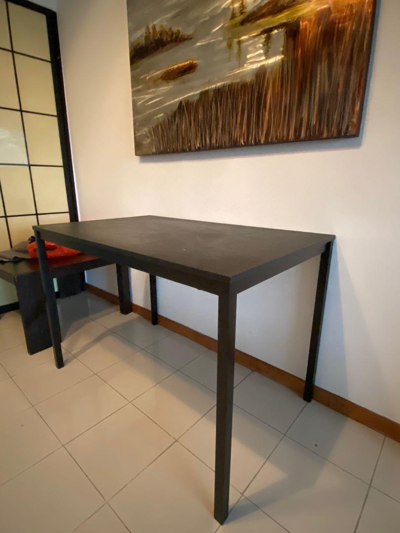 Ikea tarendo table black, Furniture & Home Living, Furniture, Tables ...