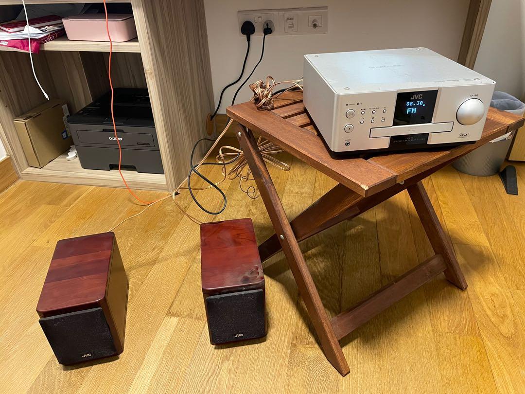 JVC compact component system, Electronics, Audio on Carousell