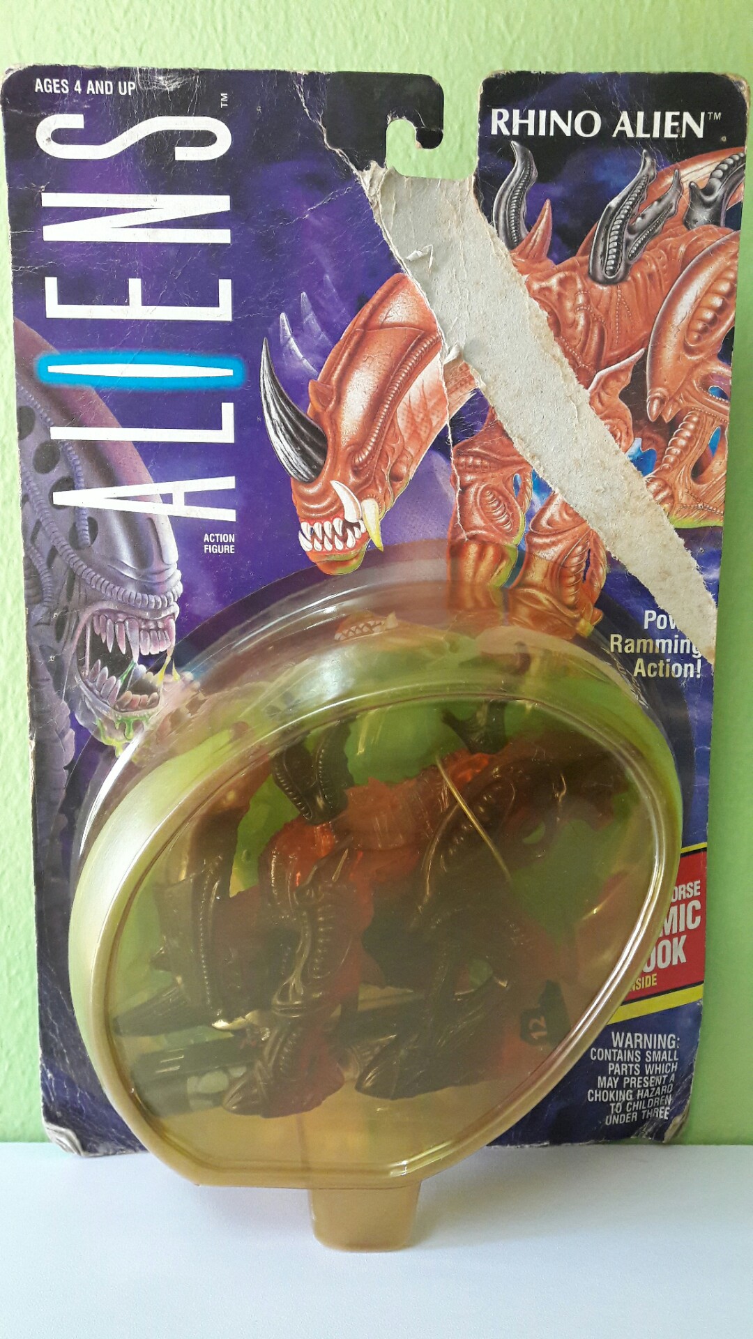 KENNER ALIENS RHINO ALIEN MIB, Hobbies & Toys, Collectibles ...