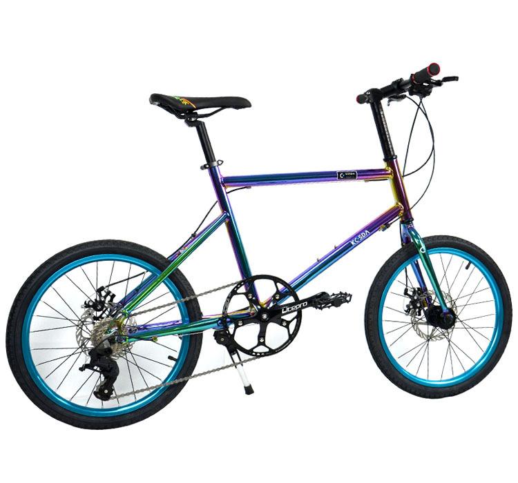 KOSDA Mini Velo 20inch 8 Speed Bike Electroplating Bicycle KSD GOLD ...