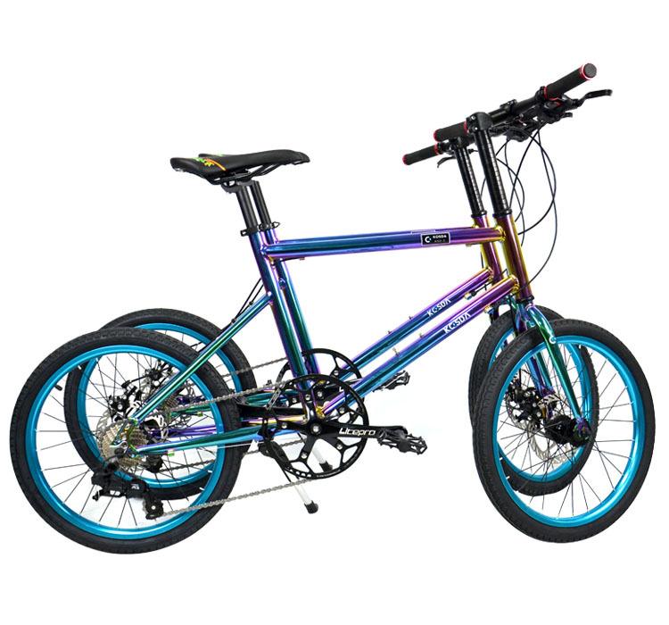 KOSDA Mini Velo 20inch 8 Speed Bike Electroplating Bicycle KSD GOLD ...