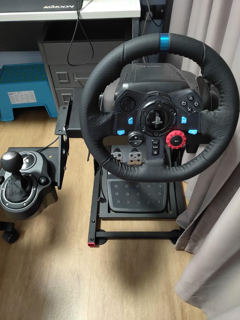 Logitech G29 with shifter and Frame, Video Gaming, Video Game Consoles ...