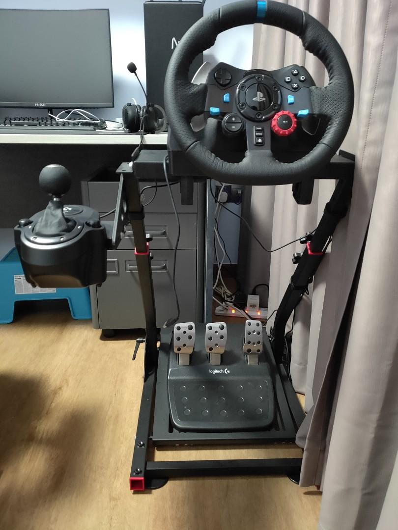 Logitech G29 with shifter and Frame, Video Gaming, Video Game Consoles ...