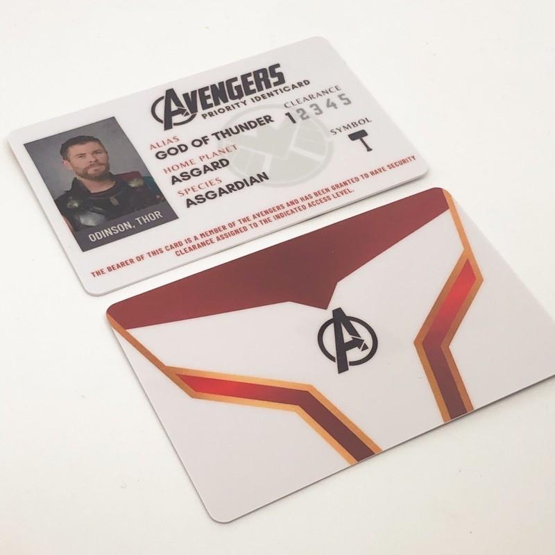 Marvel Avengers ID card, Hobbies & Toys, Toys & Games on Carousell