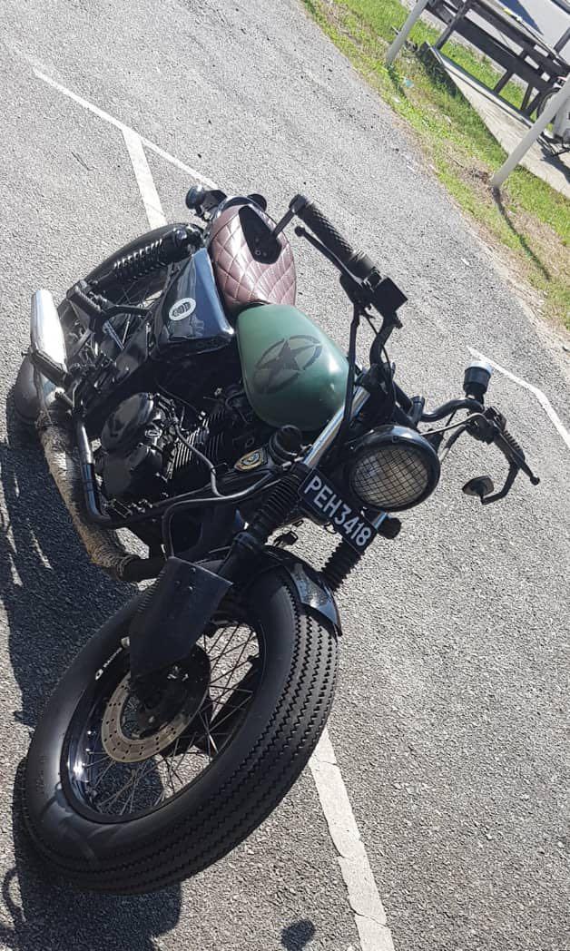 Modenas Jaguh custom, Motorbikes on Carousell