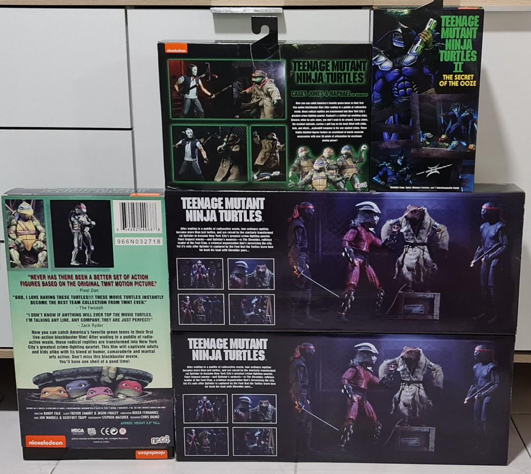Neca Teenage Mutant Ninja Turtles TMNT (movie version) bundle for sale ...