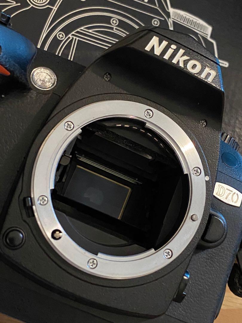 Nikon D70 kit 18-70mm DX, 攝影器材, 鏡頭及裝備 - Carousell